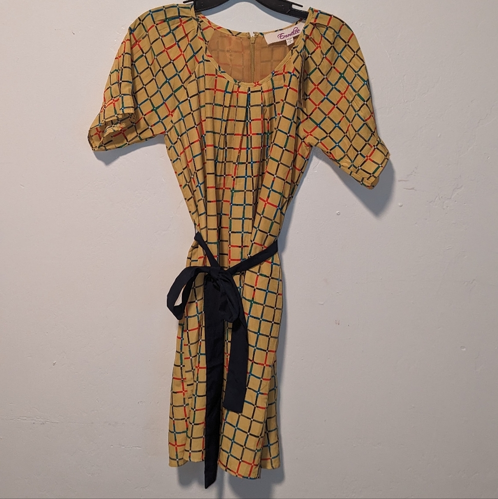 Emmelee Francesca's Collections Puff Pleated Dress Sz… - Gem